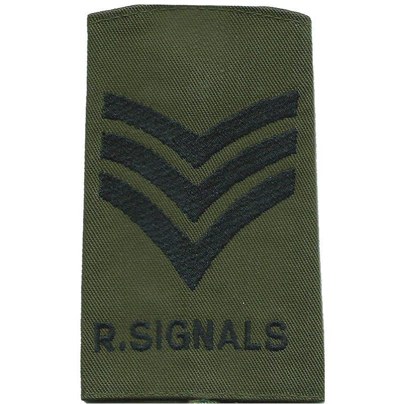 Sergeant R Signals (264 SAS Signal Squadron) NCO or Officer Cadet rank