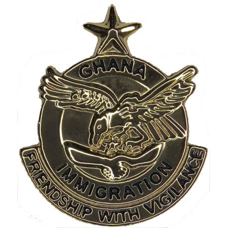 Ghana Immigration Service Coast Guard or Customs insignia