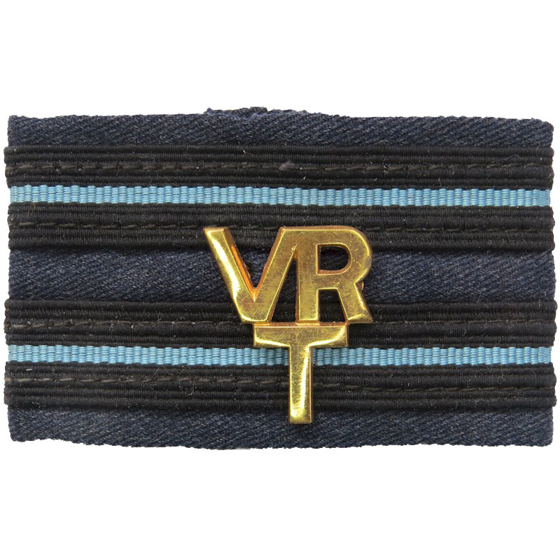 Rank Slide - Flight Lieutenant + 26mm-High Gilt VR/T Air Force Rank Ba