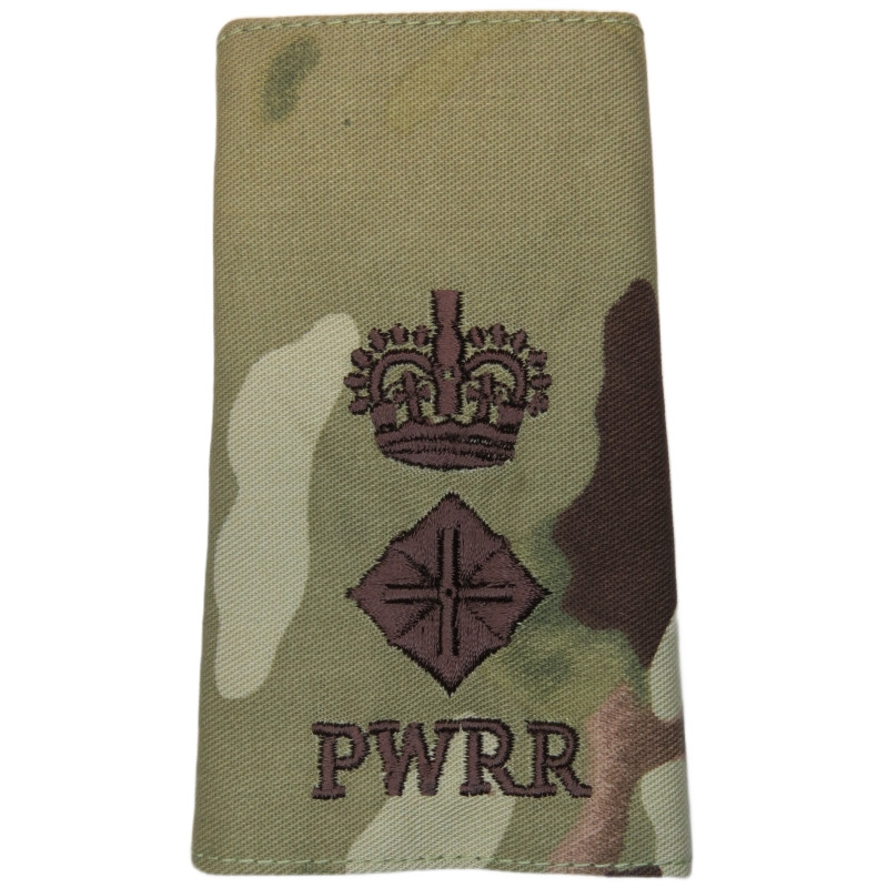 PWRR Lieutenant Colonel Officer rank badge